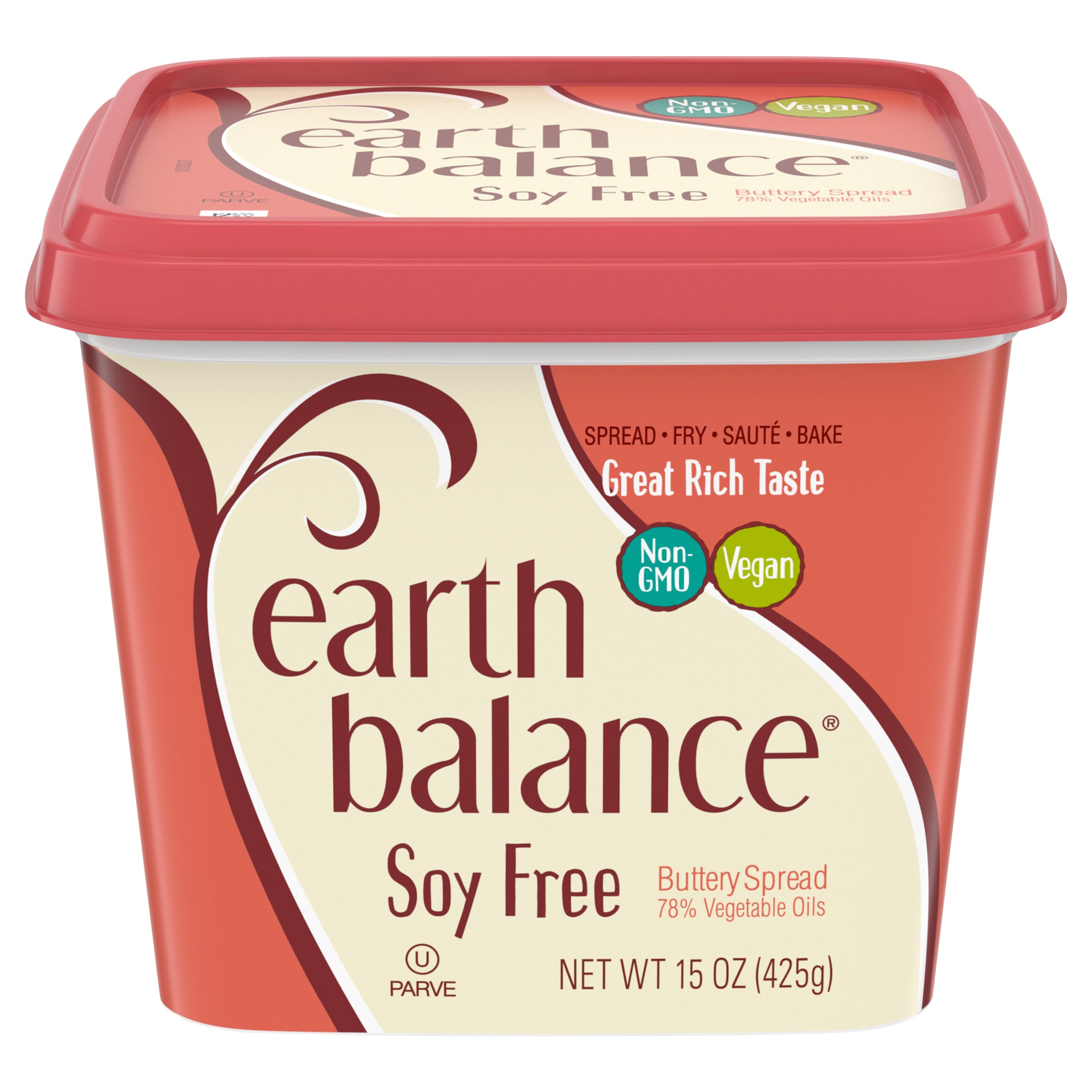 Earth Balance Soy Free Buttery Spread, 15 oz Tub – Hudson Grocery Co-Op